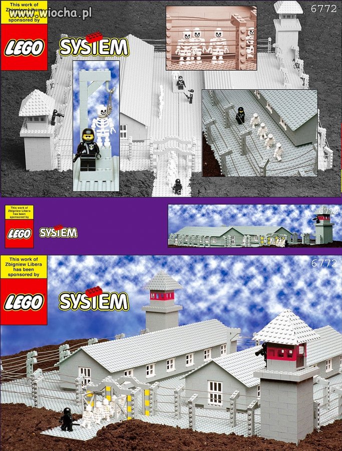 Zbigniew Libera, Lego. Obóz koncentracyjny, 1996 - wiocha.pl absurd 902707