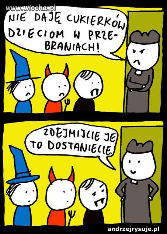 Halloween po polsku - wiocha.pl absurd 1600381